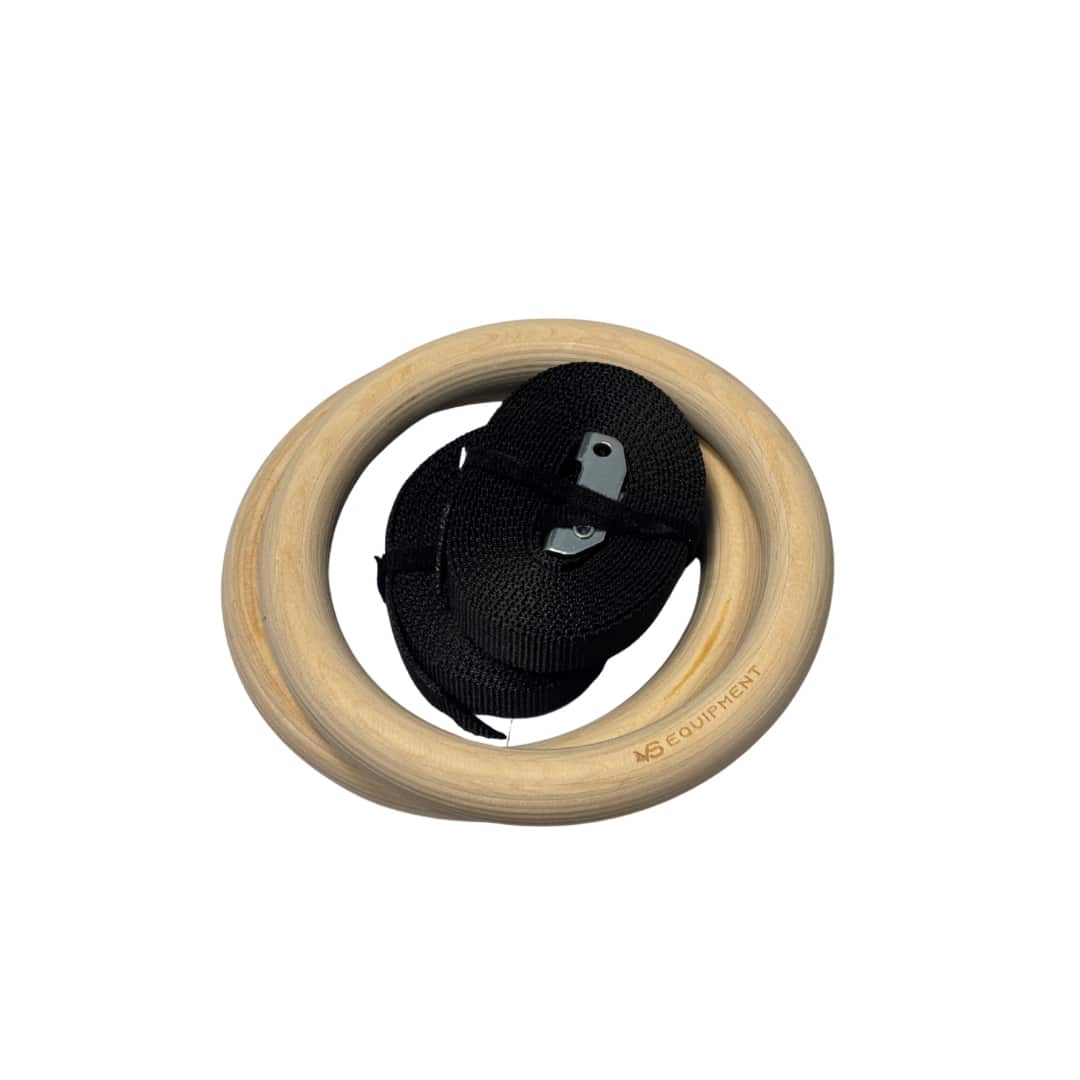 Romerska ringar - Ringar i trä att hänga i - Köp hos Viktskivan